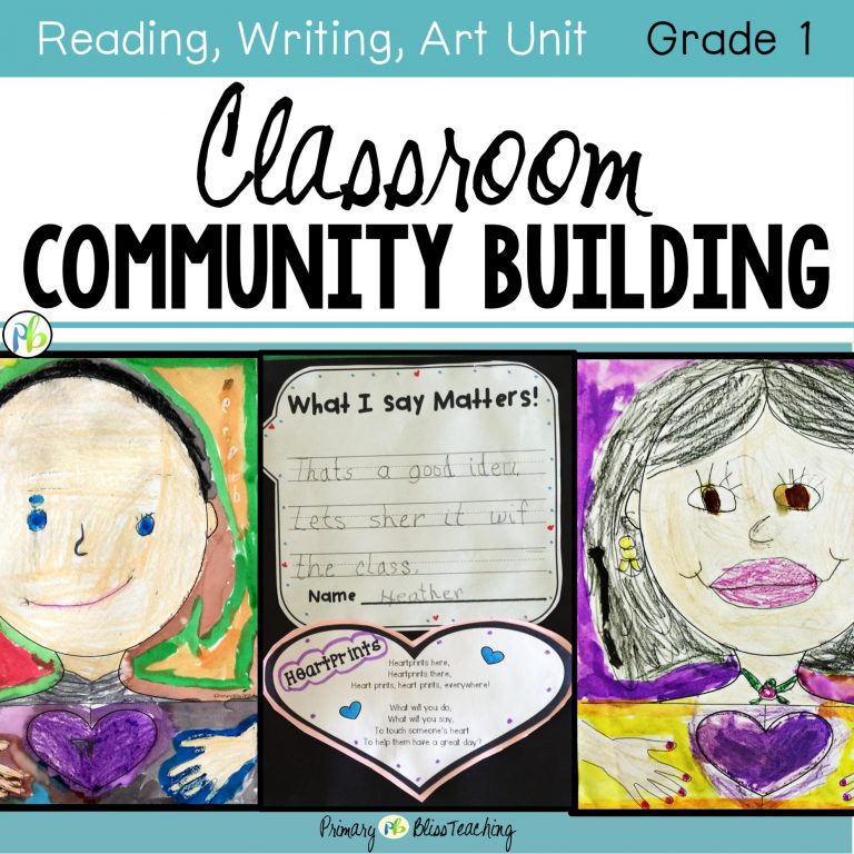 Classroom Community Building Unit (Back to School Activities)