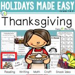 Thanksgiving : Holidays Made Easy (Grades 1 & 2) Reading, Writing, Math ...