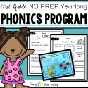 No Prep Yearlong Phonics Reading Program (First Grade)