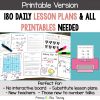 Third Grade Number Talks - (Digital and Printable) Yearlong Program