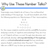 Number Talks - Meaning of Equal Standard Focus (DIGITAL and Printable)