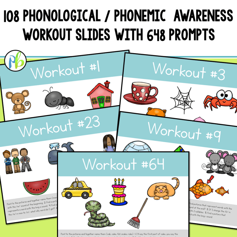 ELA Talks - Phonological and Phonemic Awareness Activities