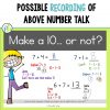 Number Talks - Making Ten Strategy Focus within 20 (Digital & Printable)