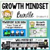 Growth Mindset Bundle-PowerPoint Slide Show, Posters, Lessons ...