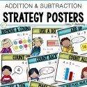 Addition & Subtraction Strategy Posters - Primary Bliss Teaching