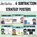 Addition & Subtraction Strategy Posters - Primary Bliss Teaching