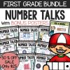 Number Talks - Silent Hand Signal Posters