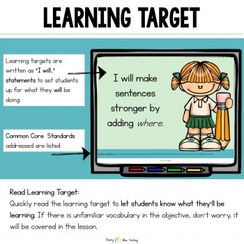 First Grade Structured Explicit Beginning of Year Writing Curriculum ...