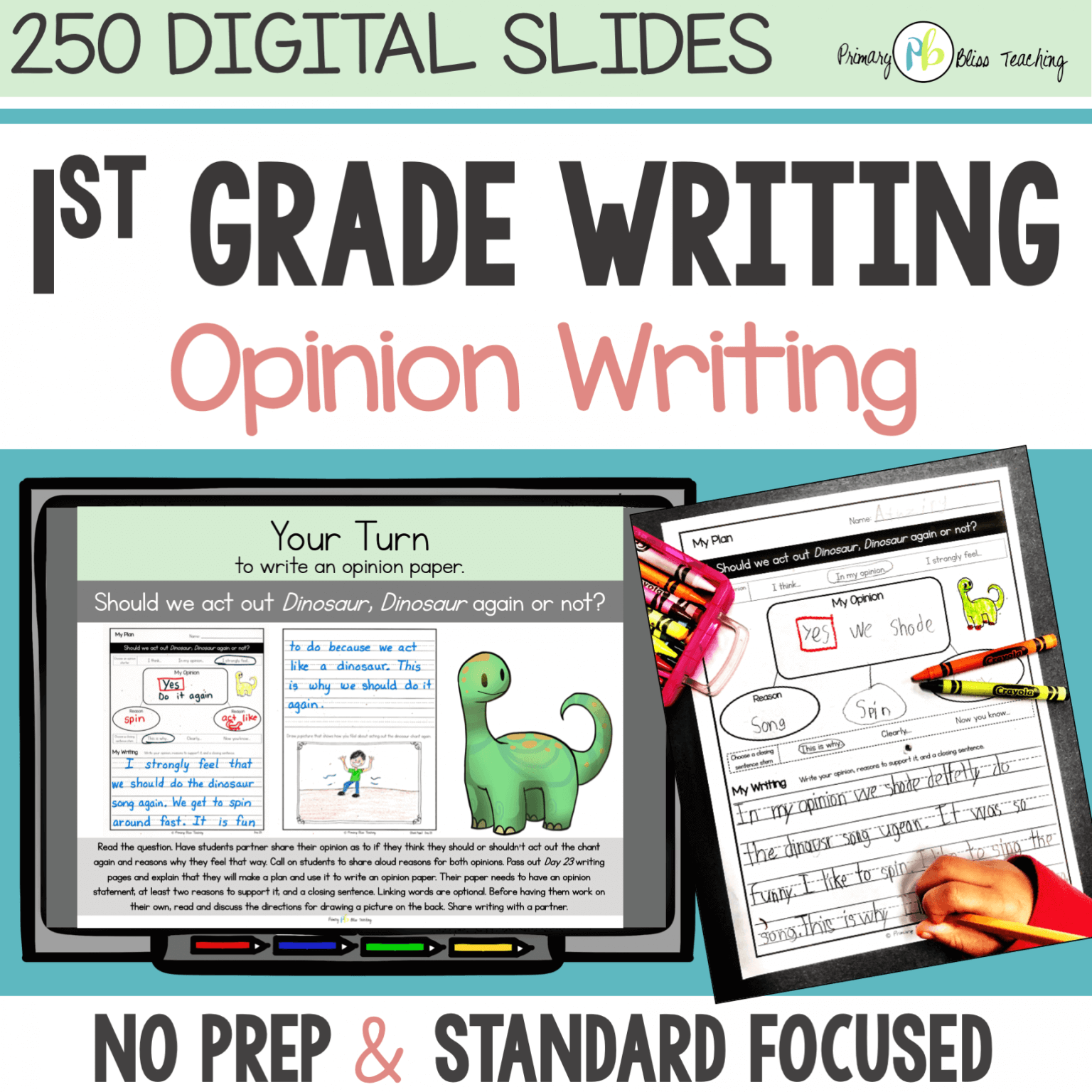 First Grade OPINION WRITING Unit Primary Bliss Teaching First Grade OPINION WRITING Unit Primary Bliss Teaching