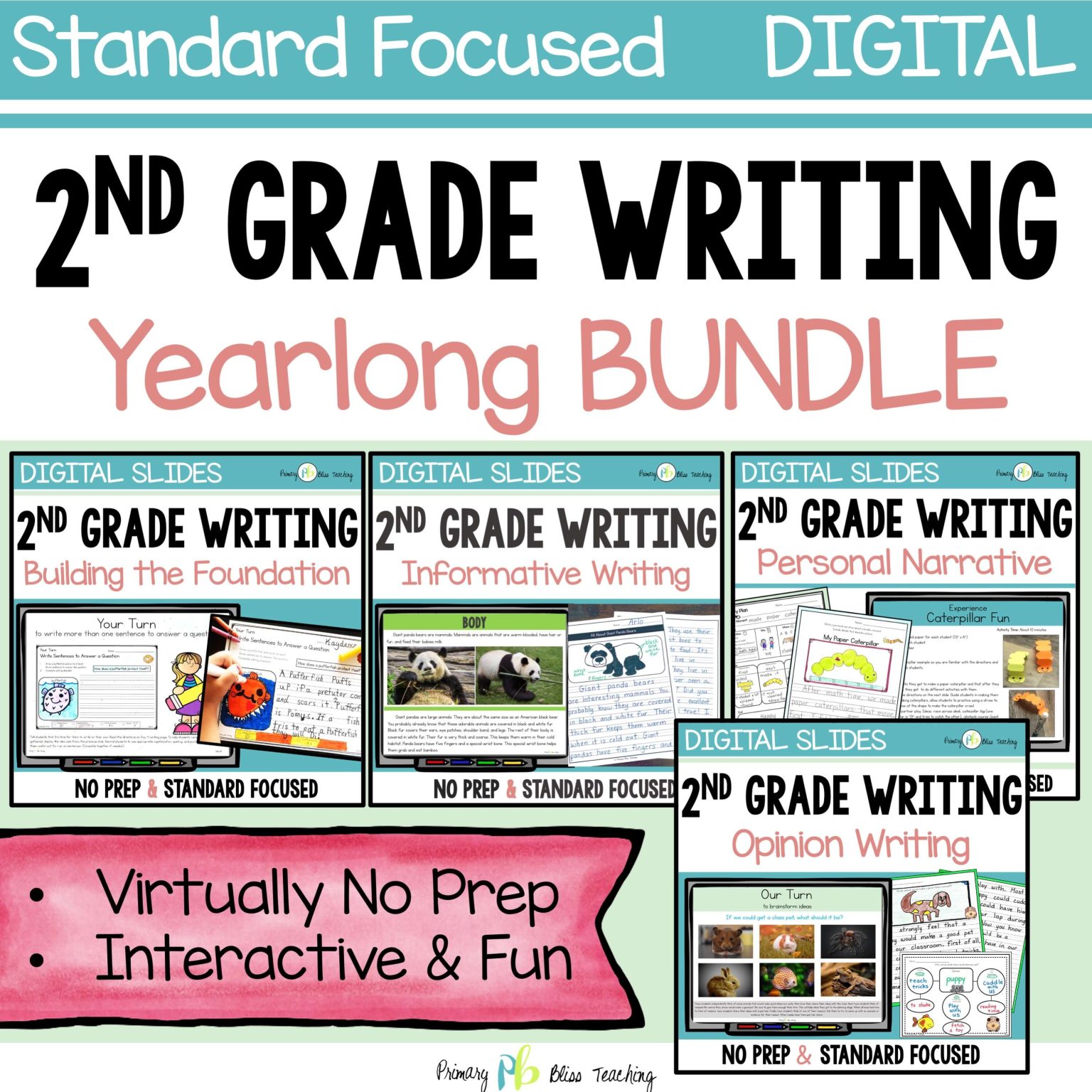 SECOND GRADE STRUCTURED WRITING CURRICULUM for OPINION, NARRATIVE, AND ...