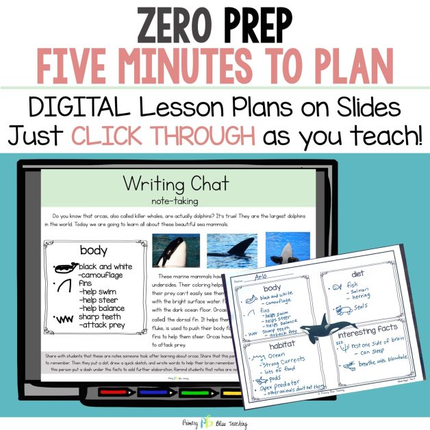 SECOND GRADE STRUCTURED INFORMATIVE WRITING CURRICULUM with WRITING ...