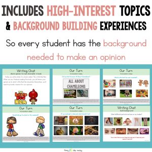 SECOND GRADE EXPLICIT OPINION WRITING CURRICULUM with WRITING PROMPTS ...