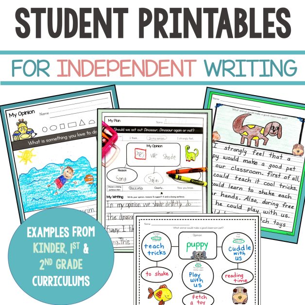 KINDERGARTEN, FIRST GRADE, and SECOND GRADE EXPLICIT WRITING CURRICULUM ...