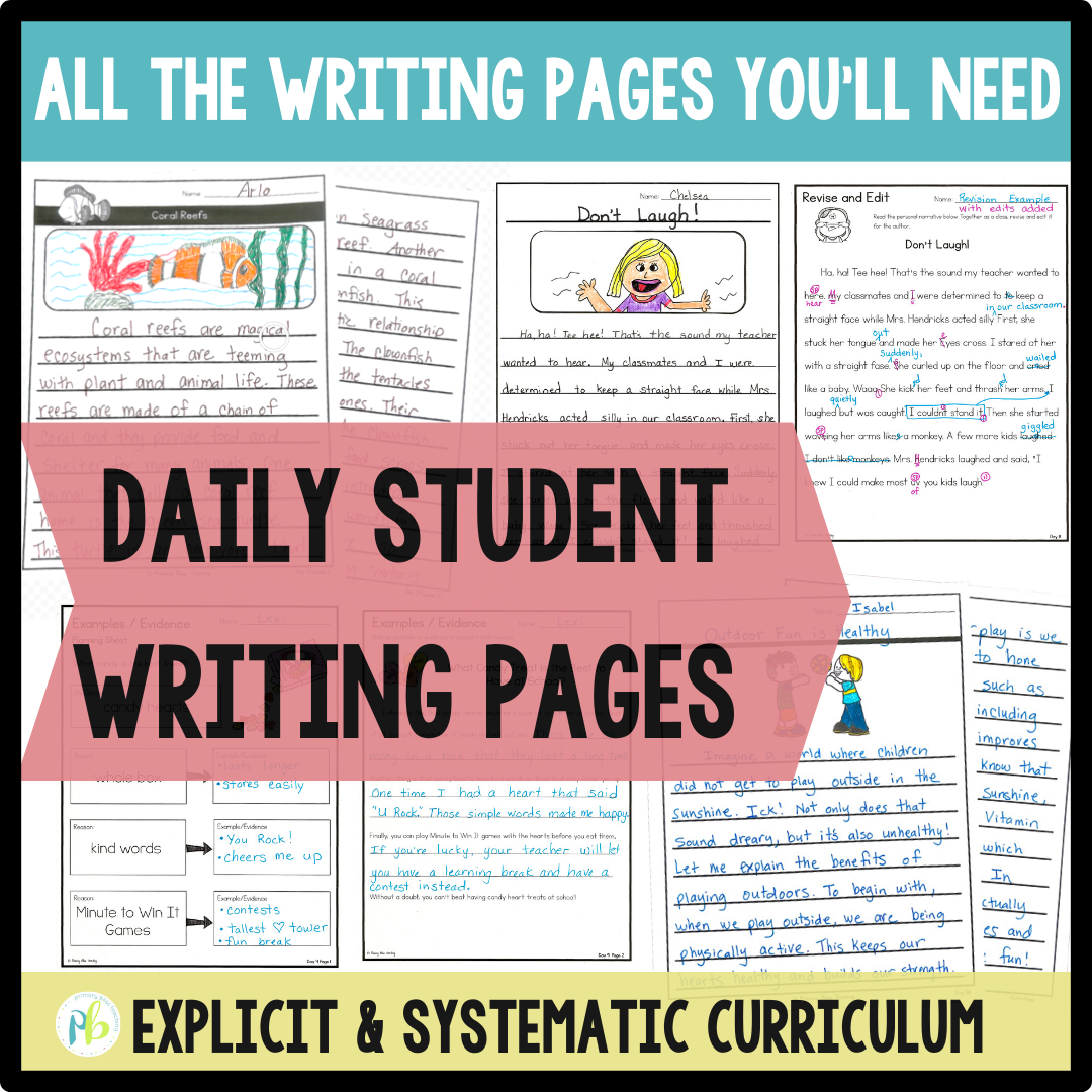 3RD GRADE Opinion, Informative, Narrative, Explanatory, and Procedural ...